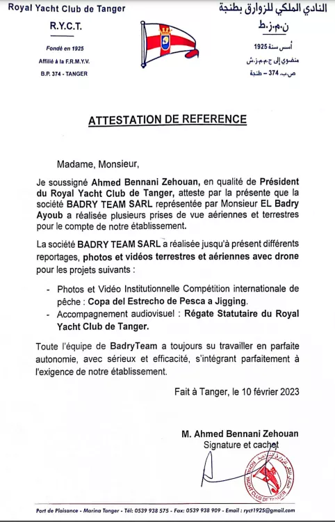 Agence de Marketing Audiovisuel à Tanger | Badryteam